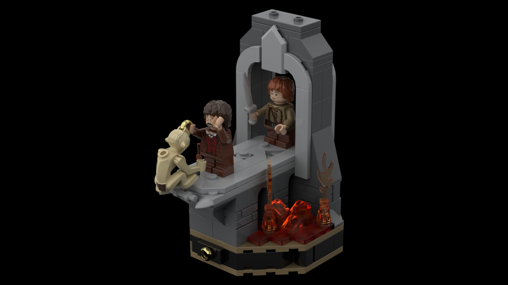 LEGO MOC LOTR & The Hobbit - Mount Doom by watson.lego | Rebrickable ...