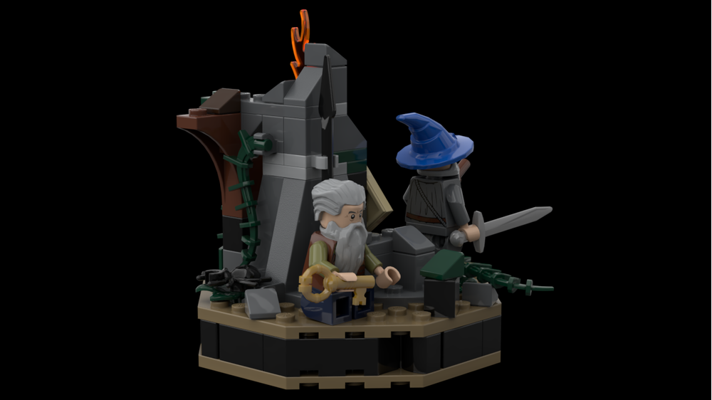 LEGO MOC LOTR & The Hobbit - Dol Guldur by watson.lego | Rebrickable ...