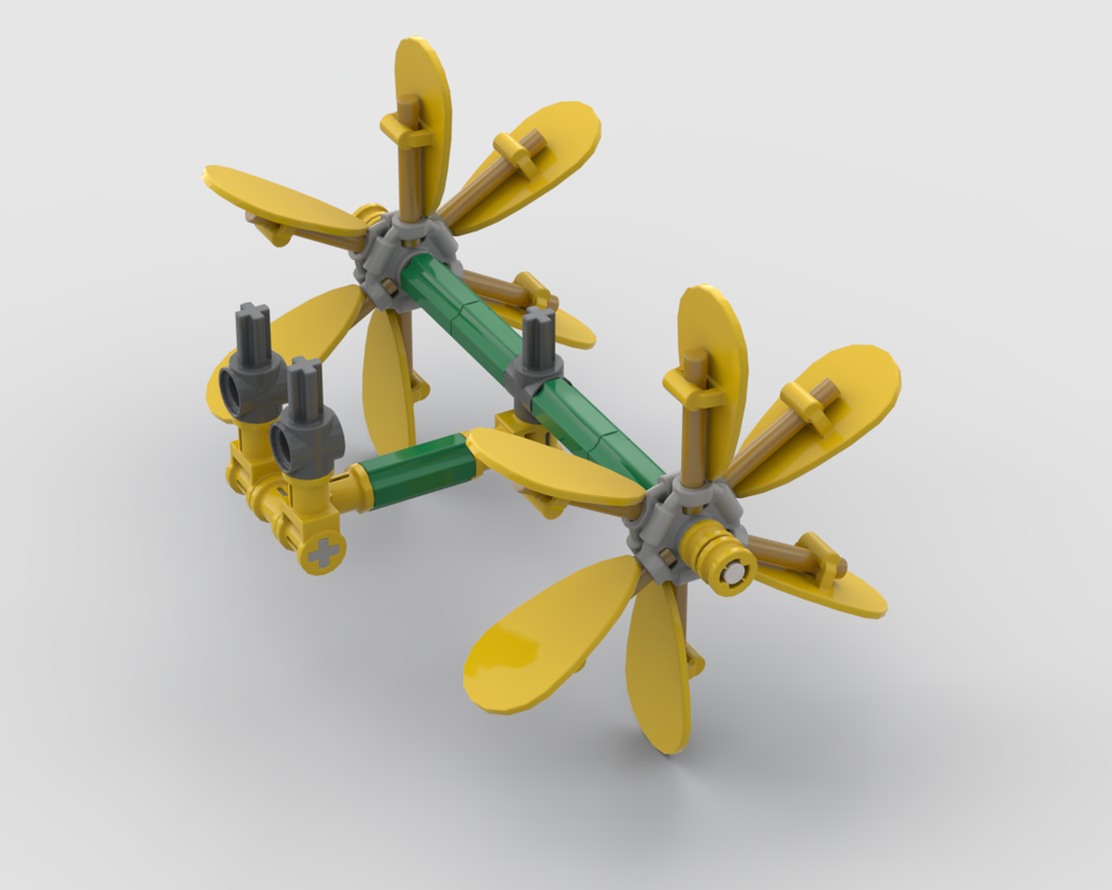 LEGO MOC 40747 Potato Planting Hole Star for Single-Axle Tractor #12 by ...