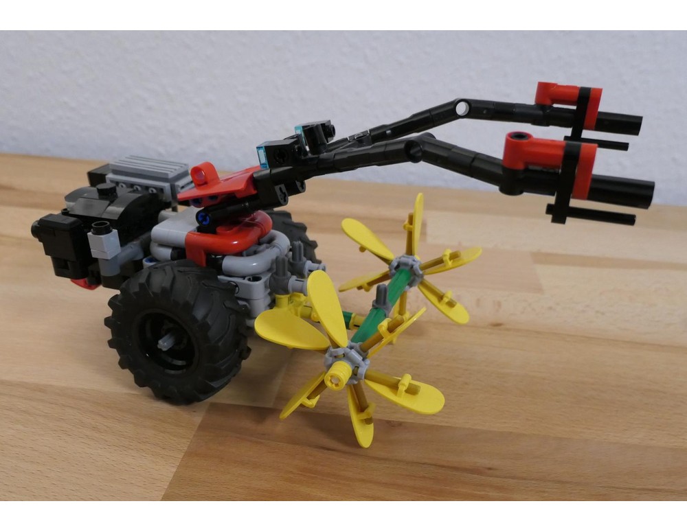 LEGO MOC 40747 Potato Planting Hole Star for Single-Axle Tractor #12 by ...