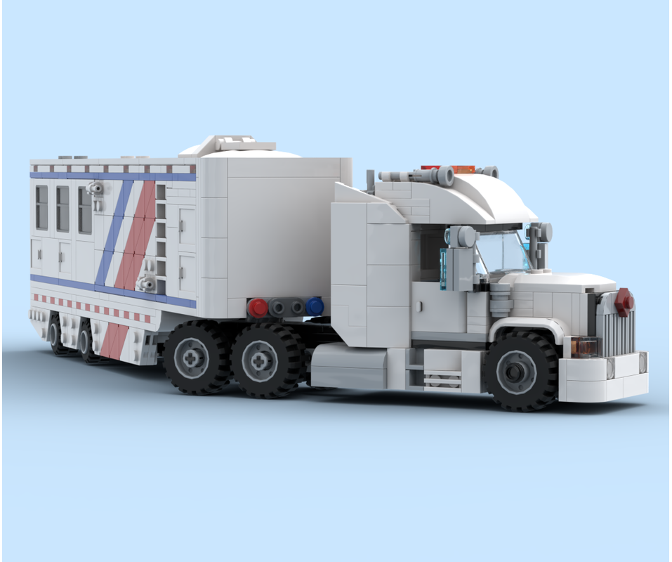LEGO MOC-203914 Coast Guard Mobile Command Vehicle by Wacky ...
