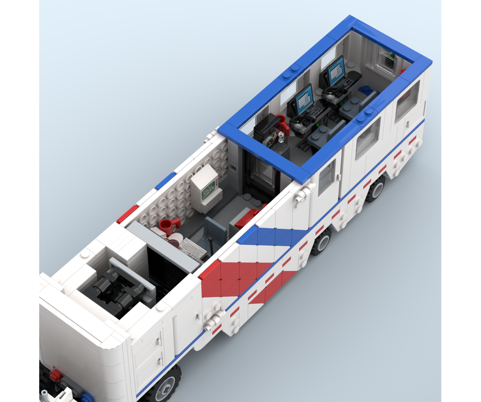 LEGO MOC-203914 Coast Guard Mobile Command Vehicle by Wacky ...