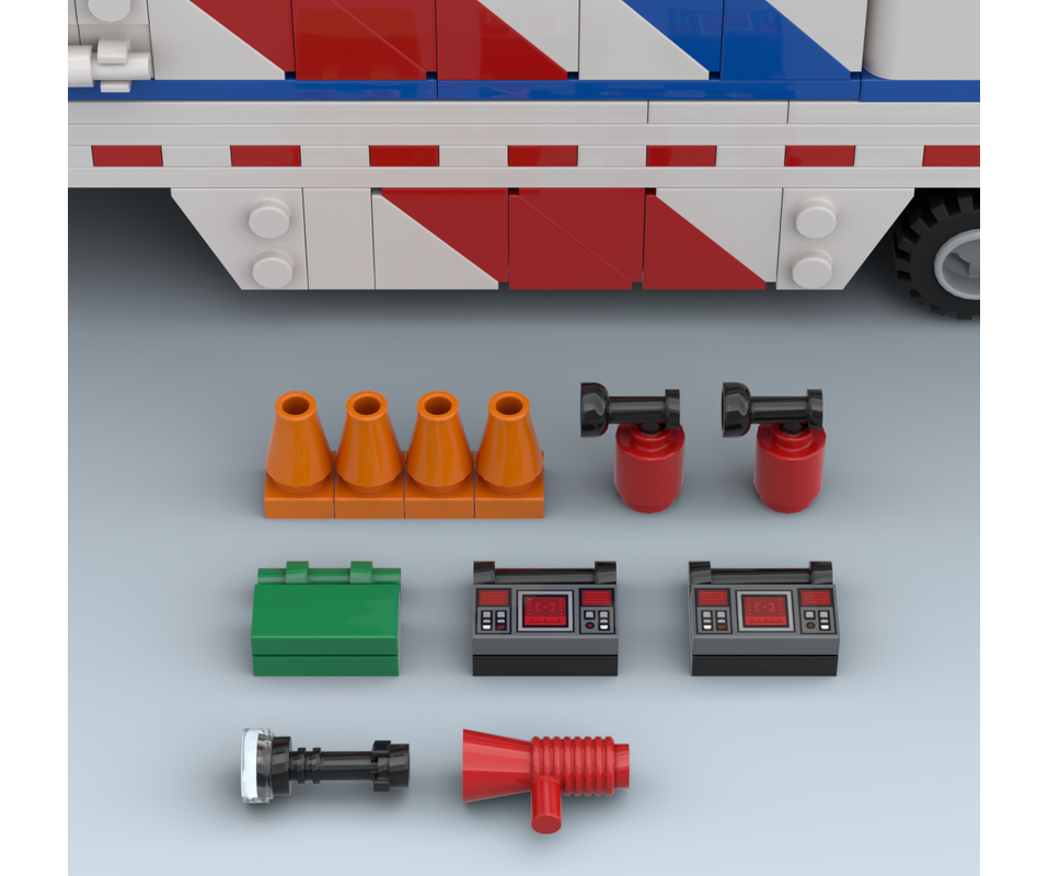 LEGO MOC-203914 Coast Guard Mobile Command Vehicle by Wacky ...