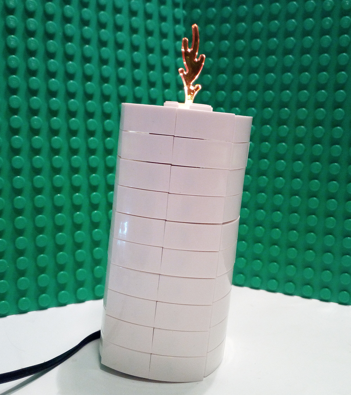 LEGO MOC Candle with PowerFuntion LED by Moguntia | Rebrickable - Build ...