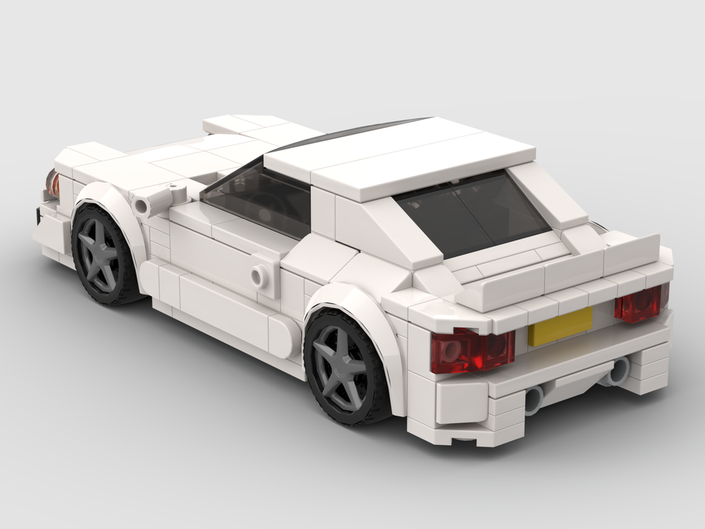 Lego Moc Sports Car By Dodgeviper Rebrickable Build With Lego