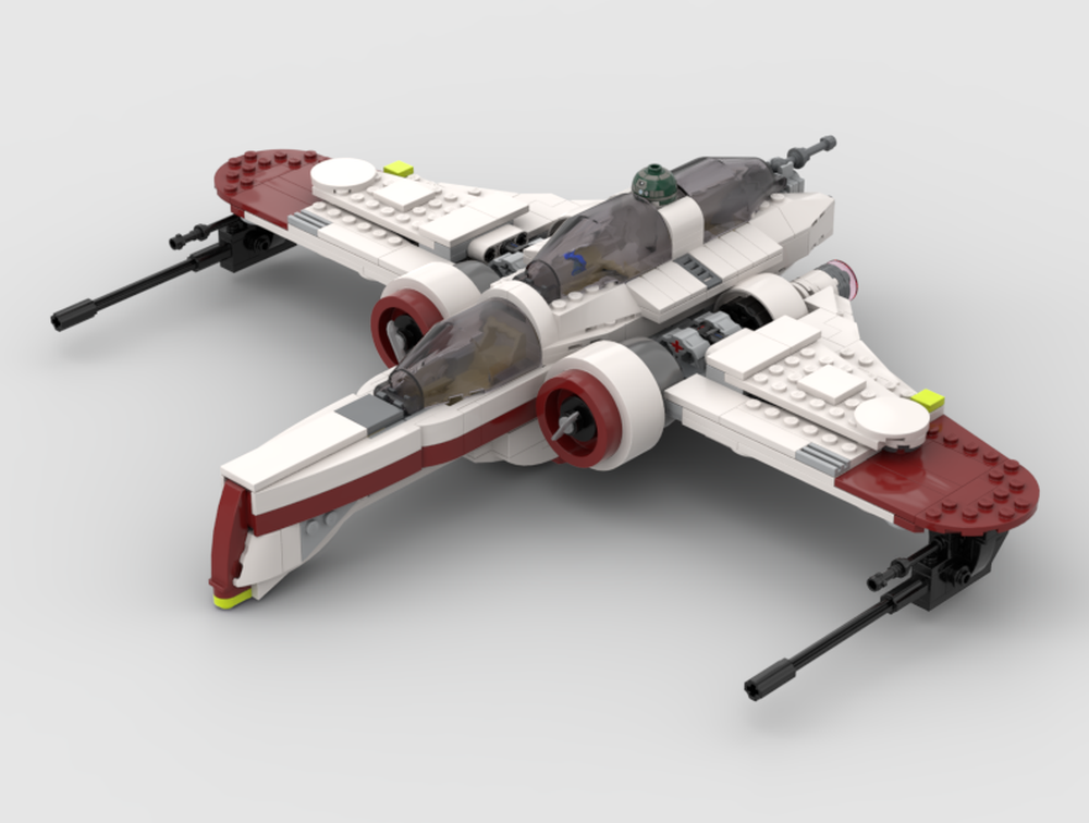 LEGO MOC ARC-170 by Rogueworx | Rebrickable - Build with LEGO
