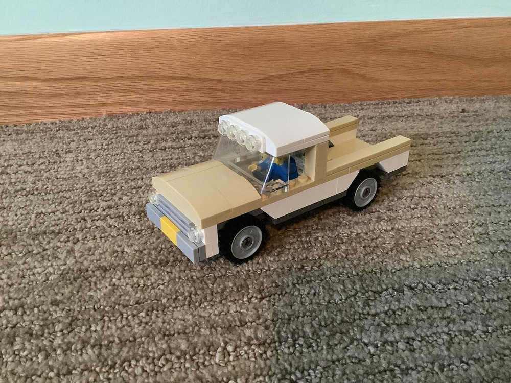 LEGO MOC Upgraded Ford F-100 by ORBcreations | Rebrickable - Build with ...