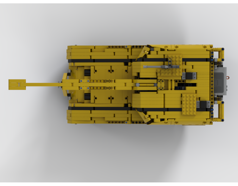 LEGO MOC RC Tank (Self-Propelled Howitzer) by mechahn | Rebrickable ...