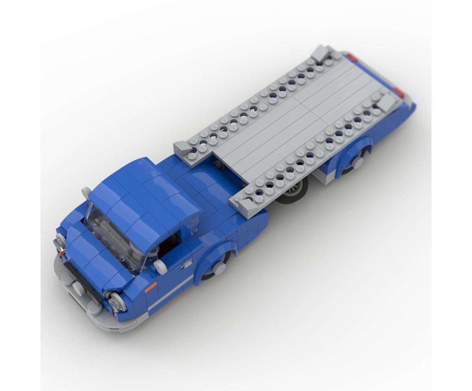 LEGO MOC Mercedes-Benz Renntransporter 1955 by PierreBrunsvig ...