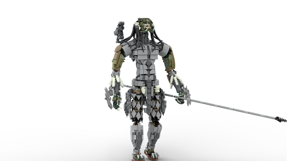 LEGO MOC Youtja - Predator - anatomically correct - Fully Articulate ...