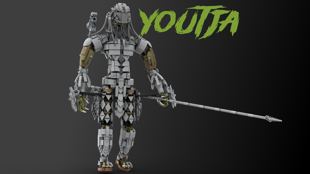 LEGO MOC Youtja - Predator - anatomically correct - Fully Articulate ...