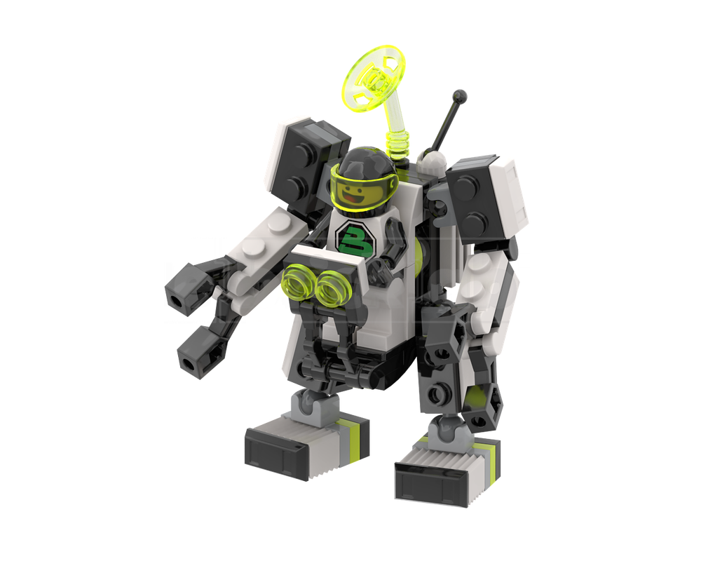 LEGO MOC-203993 Blacktron II: Nomad Mech - (30694-1 Modification) by ...