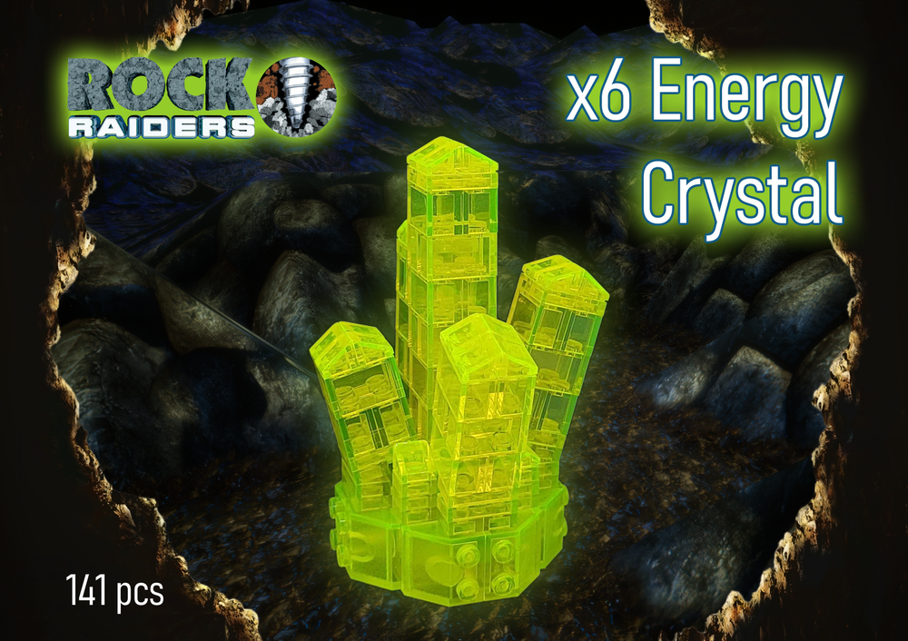 LEGO MOC-204002 Rock Raiders x6 Energy Crystal by func_Mathias ...