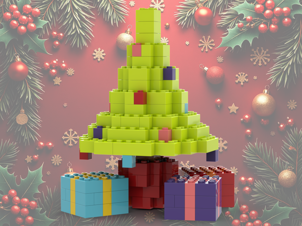 LEGO MOC Christmas Tree by DoesTheBrick | Rebrickable - Build with LEGO