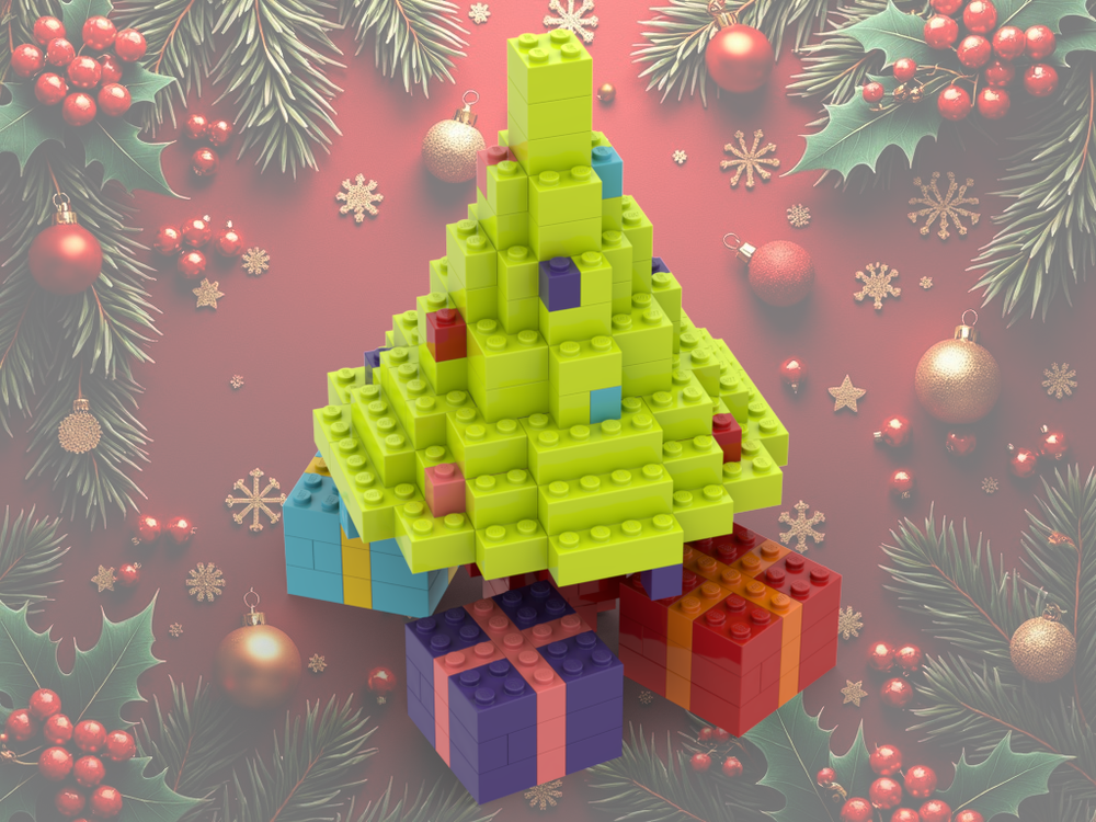 LEGO MOC Christmas Tree by DoesTheBrick | Rebrickable - Build with LEGO