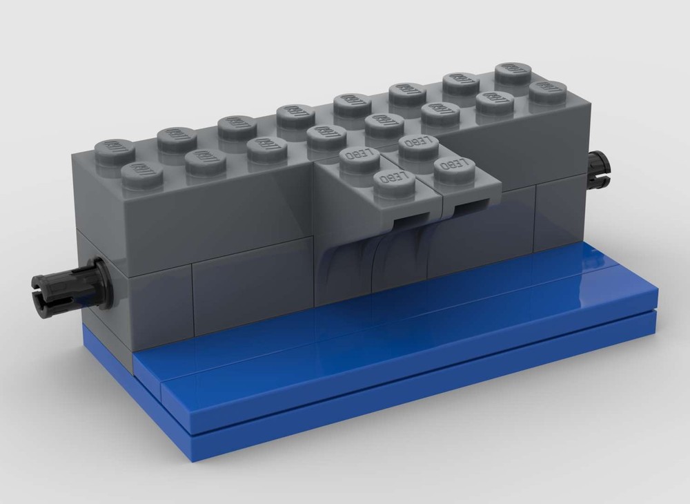 LEGO MOC Canal module arch bridge left / right by fcarrasco ...