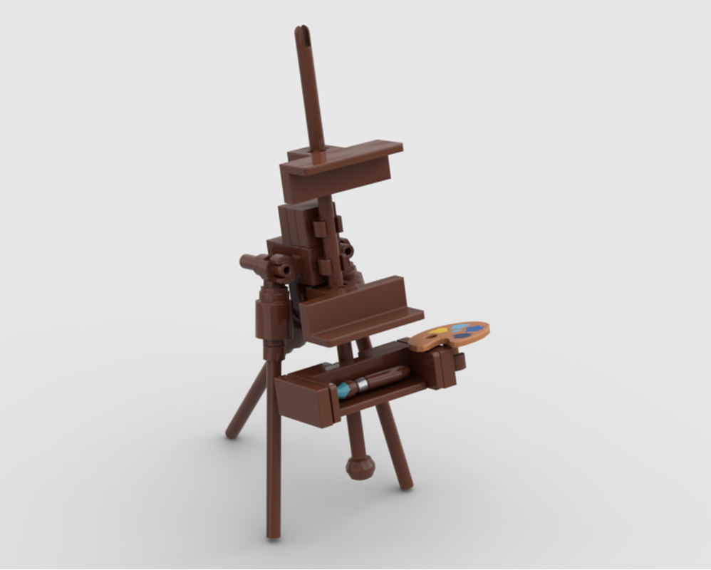 LEGO MOC Small easel by Lenny_the_burger | Rebrickable - Build with LEGO