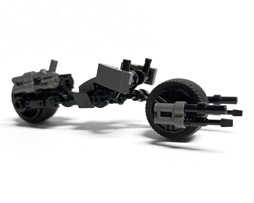 LEGO MOC The Dark Knight Trilogy Batpod Minifig Scale by BatBrix ...
