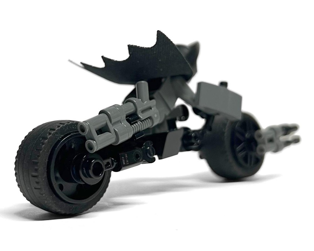LEGO MOC The Dark Knight Trilogy Batpod Minifig Scale by BatBrix ...
