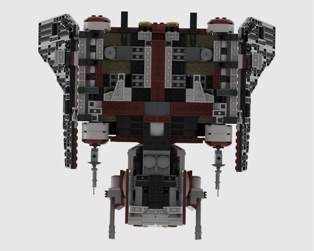 LEGO MOC 75333 + 75342 - Republic attack shuttle by Gravybrix ...