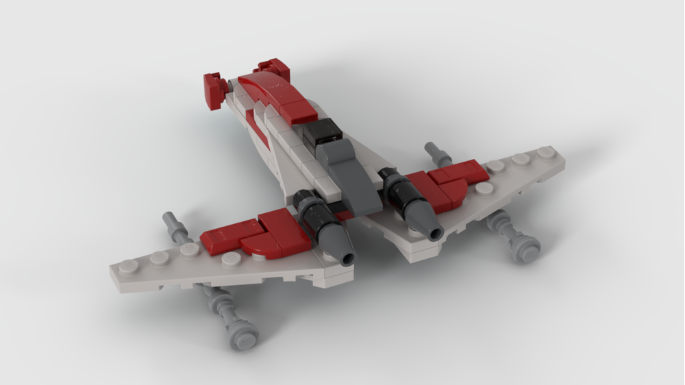 Lego Moc Republic Striker Class Fighter Star Wars By Abvavrgundrachvr