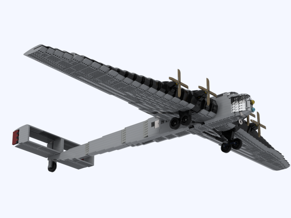LEGO MOC Junkers G38 by outrunner2012 | Rebrickable - Build with LEGO