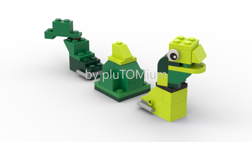 LEGO MOC Nessie (LEGO 11007 Alternate) by pluTOMium | Rebrickable ...