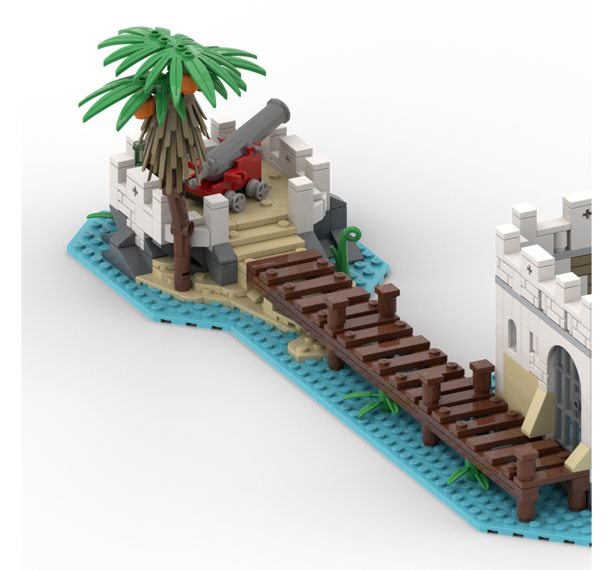 LEGO MOC Sabre Island Dock by Blastorm | Rebrickable - Build with LEGO