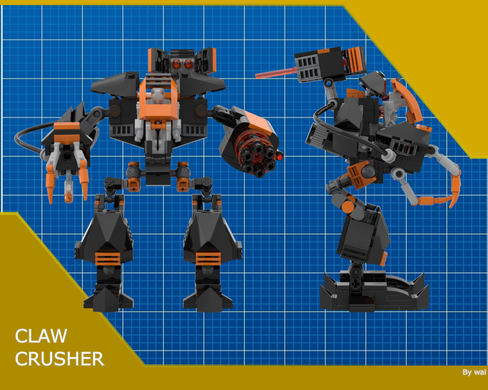 LEGO MOC-204053 LEGO 8101 Exo-Force - Claw Crusher by Waimaru ...