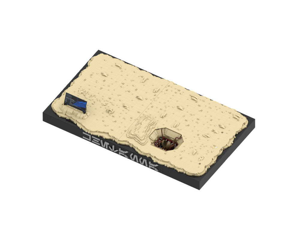 LEGO MOC Battle of the Great Pit of Carkoon (Sarlacc Pit) - UCS Jabba's ...