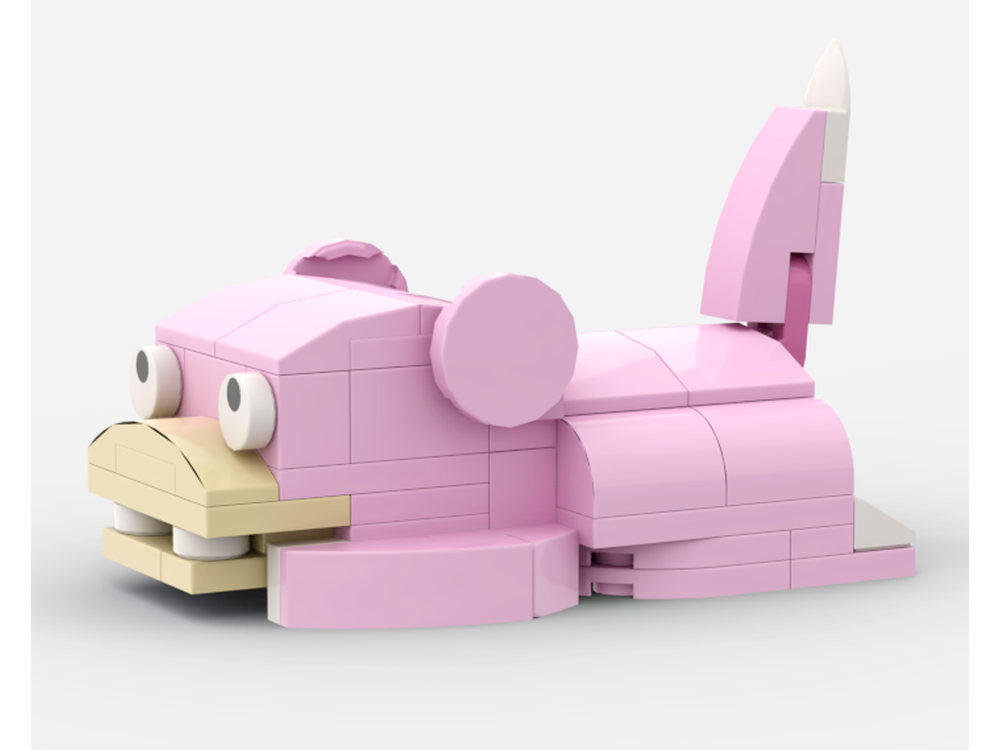 LEGO MOC Slowpoke - Pokemon by Agilinzzz | Rebrickable - Build with LEGO