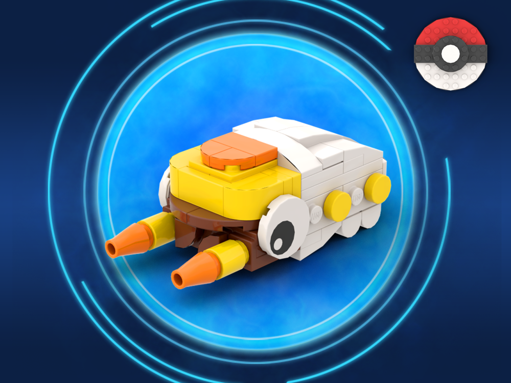 LEGO MOC Grubbin - Pokemon by Agilinzzz | Rebrickable - Build with LEGO