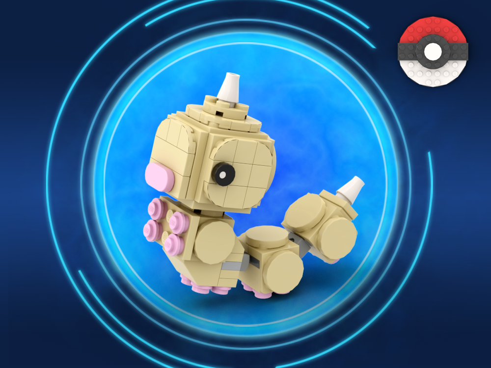 LEGO MOC Weedle - Pokemon by Agilinzzz | Rebrickable - Build with LEGO