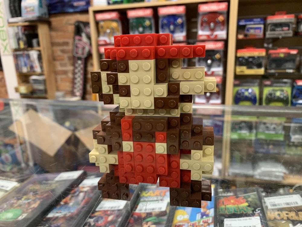 LEGO MOC 3D Pixel Mario by MNDemitri | Rebrickable - Build with LEGO