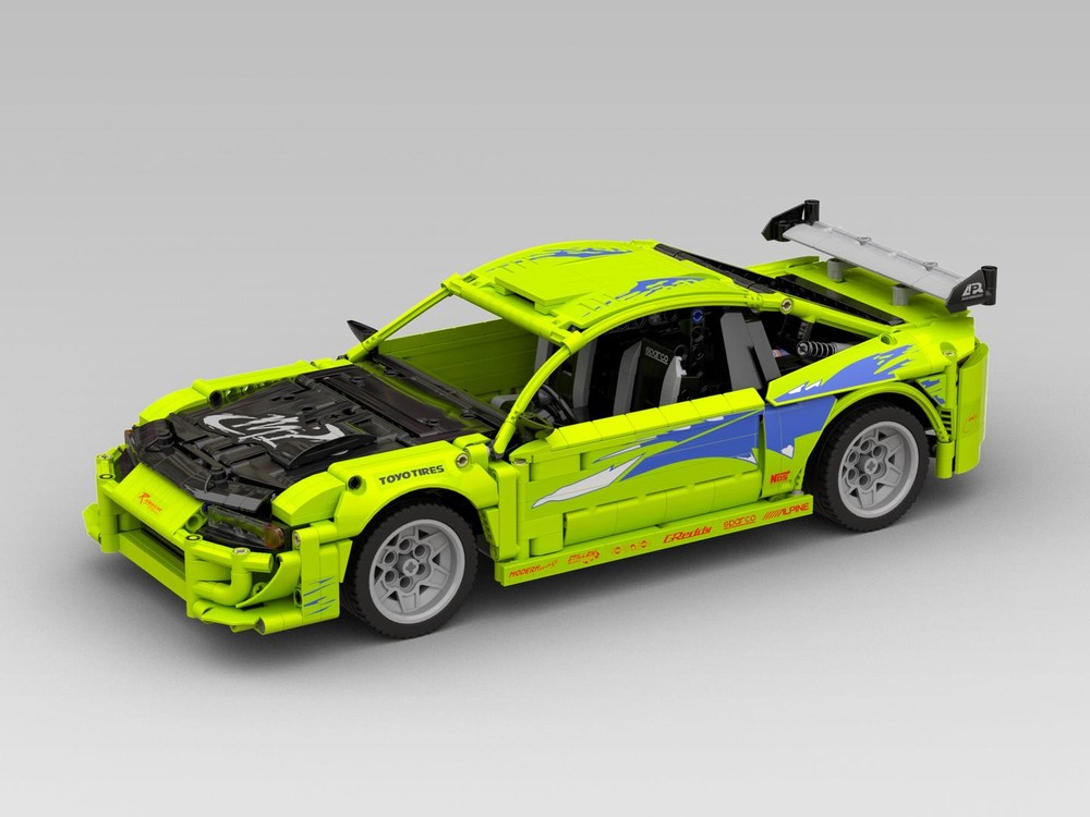 LEGO MOC Brian's Mitsubishi Eclipse (1:12) Fast and Furious [Manual] by ...