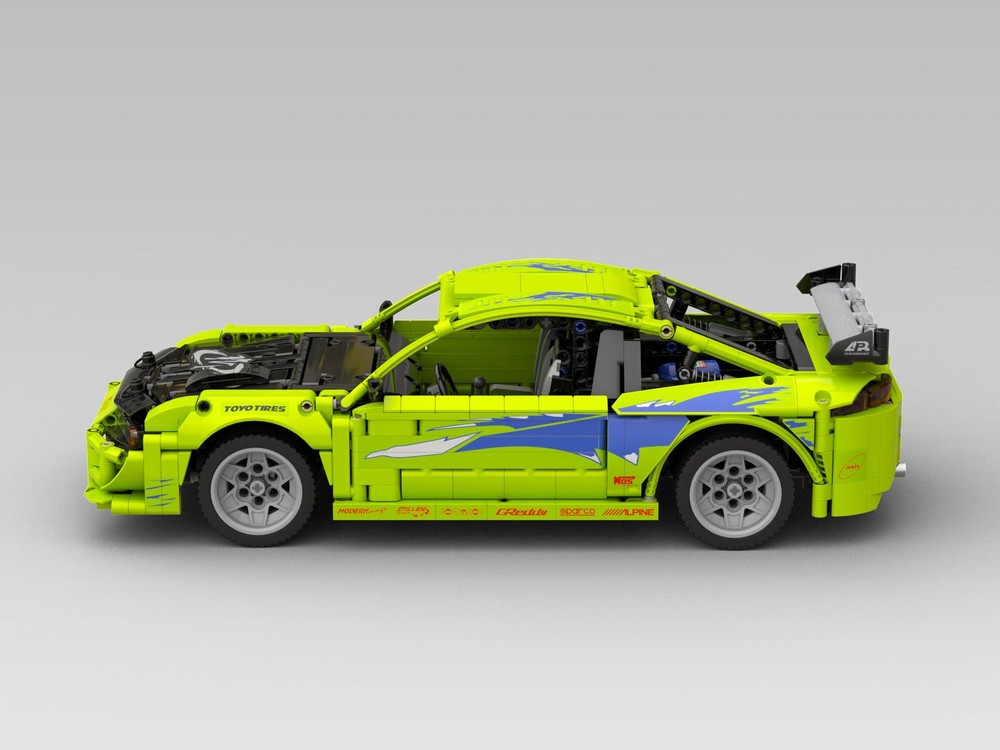 LEGO MOC-204070 Brian's Mitsubishi Eclipse (1:12) Fast and Furious ...