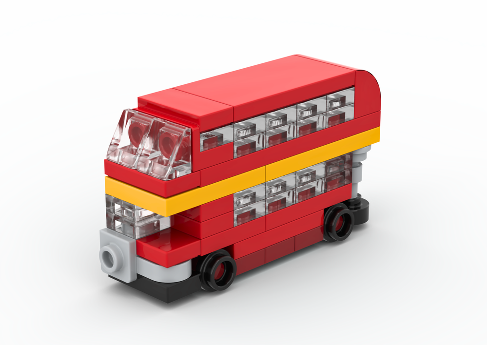 LEGO MOC Micro London Bus by The Bobby Brix Channel | Rebrickable ...