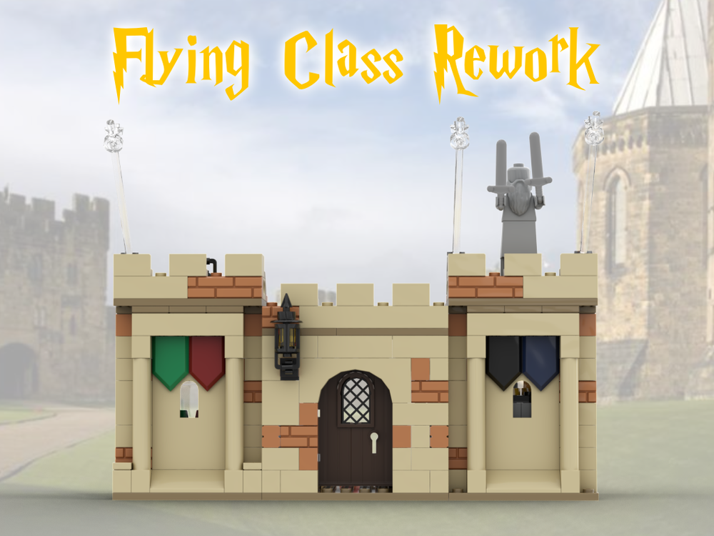 LEGO MOC-204077 Hogw*rts: Flying Class Rework (Modular) by Mystical95 ...