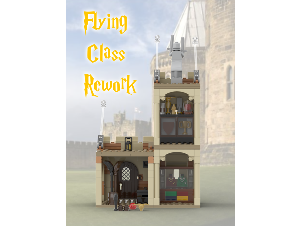 LEGO MOC-204077 Hogw*rts: Flying Class Rework (Modular) by Mystical95 ...