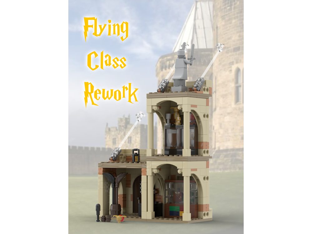 LEGO MOC-204077 Hogw*rts: Flying Class Rework (Modular) by Mystical95 ...
