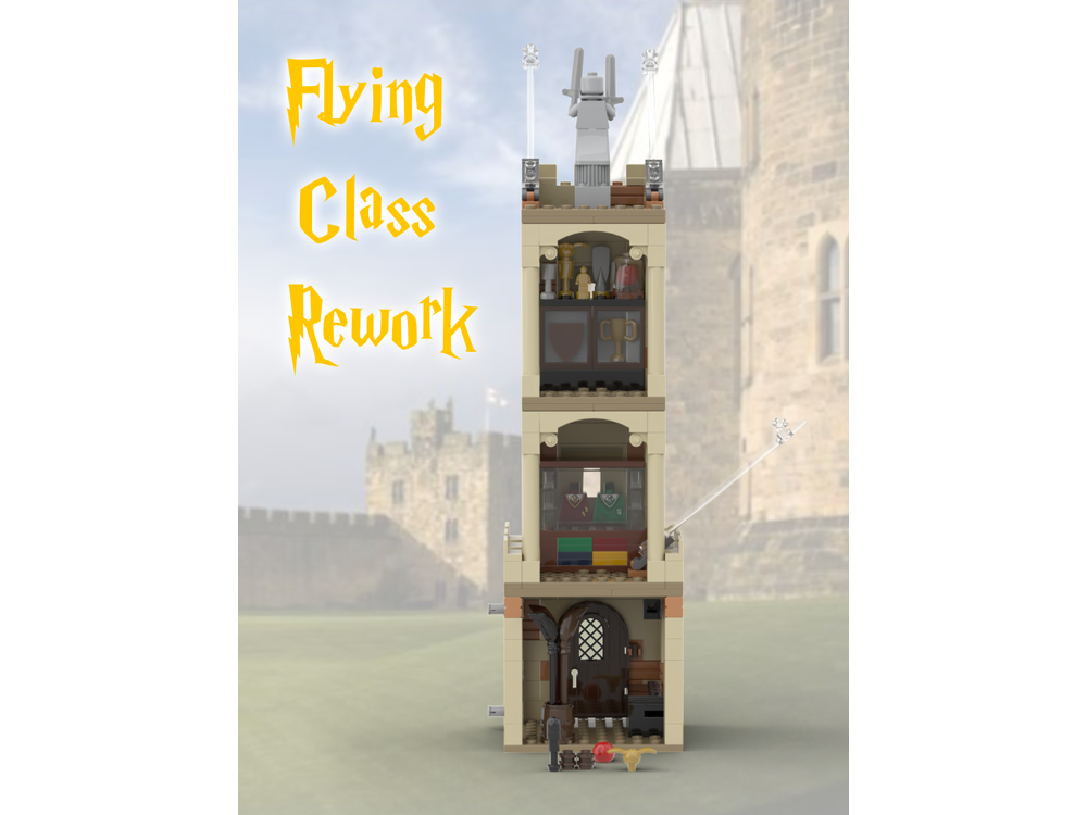 LEGO MOC-204077 Hogw*rts: Flying Class Rework (Modular) by Mystical95 ...