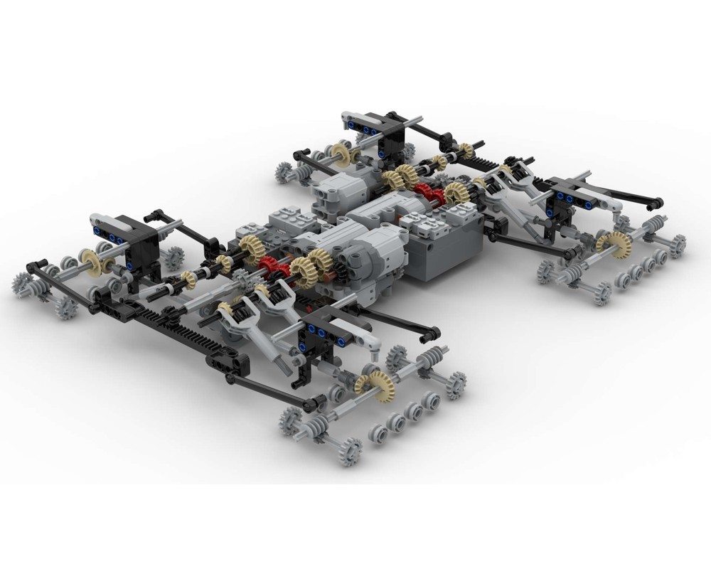 LEGO MOC [PF] Crawler-Transporter 1:110 (Saturn V Scale) by Stinkwell ...