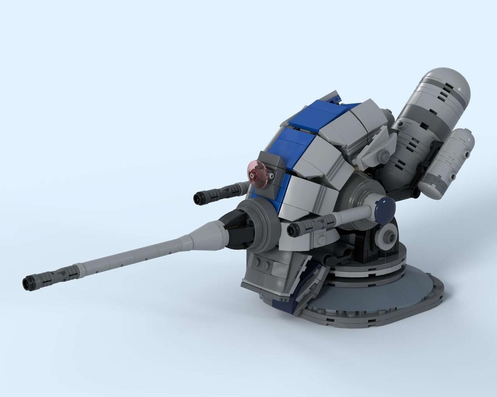 LEGO MOC CIS Heavy Anti-Aircraft Turret by VictorBuilds | Rebrickable ...