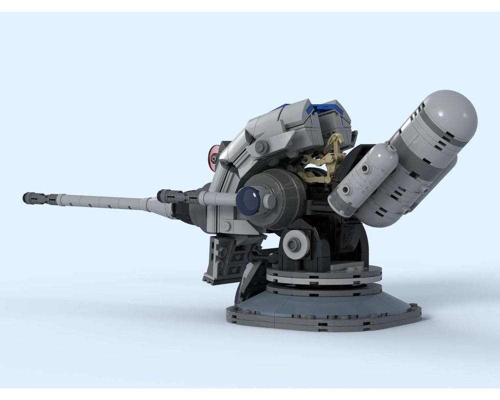 Lego Moc Cis Heavy Anti Aircraft Turret By Victorbuilds Rebrickable