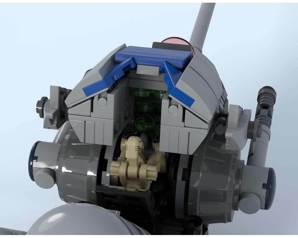 Lego Moc Cis Heavy Anti Aircraft Turret By Victorbuilds Rebrickable