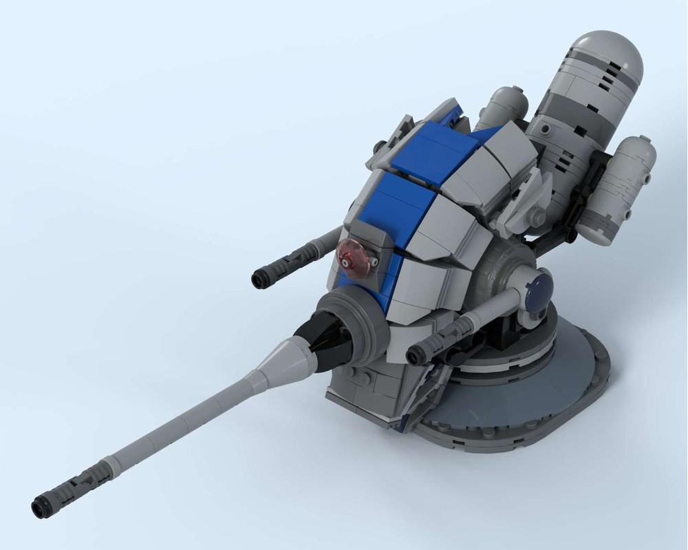 LEGO MOC CIS Heavy Anti-Aircraft Turret by VictorBuilds | Rebrickable ...