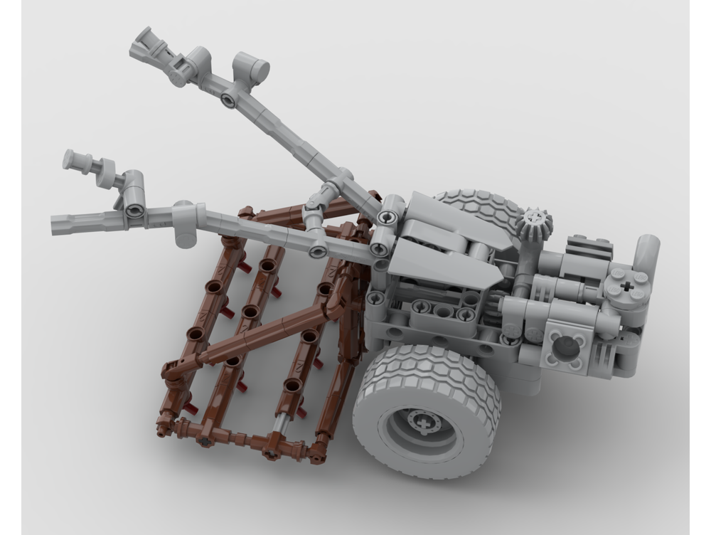 LEGO MOC-204085 40725 Small Cultivator for Single-Axle Tractor #15 by ...