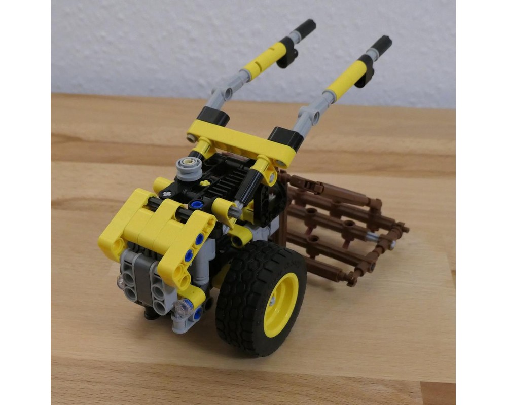 Lego Moc 40725 Small Cultivator For Single Axle Tractor 15 By Larsagri