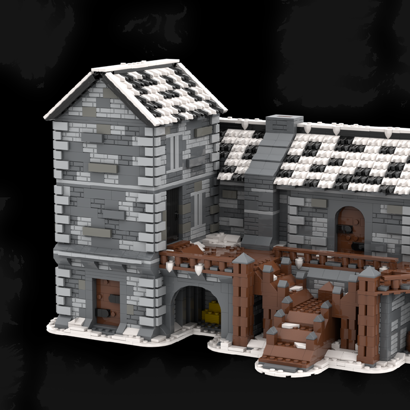 LEGO MOC Castle Black - Winter Castle (Game of Thrones) by ...