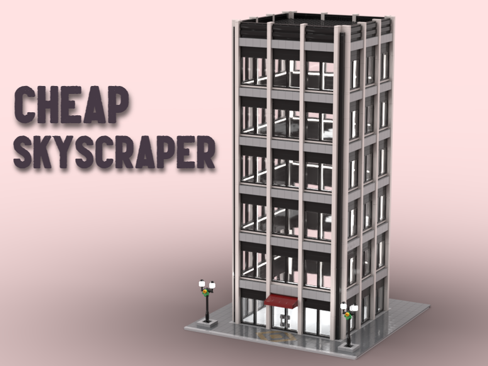 LEGO MOC Budget Skyscraper - Modular Skyscraper by Alolex1 ...